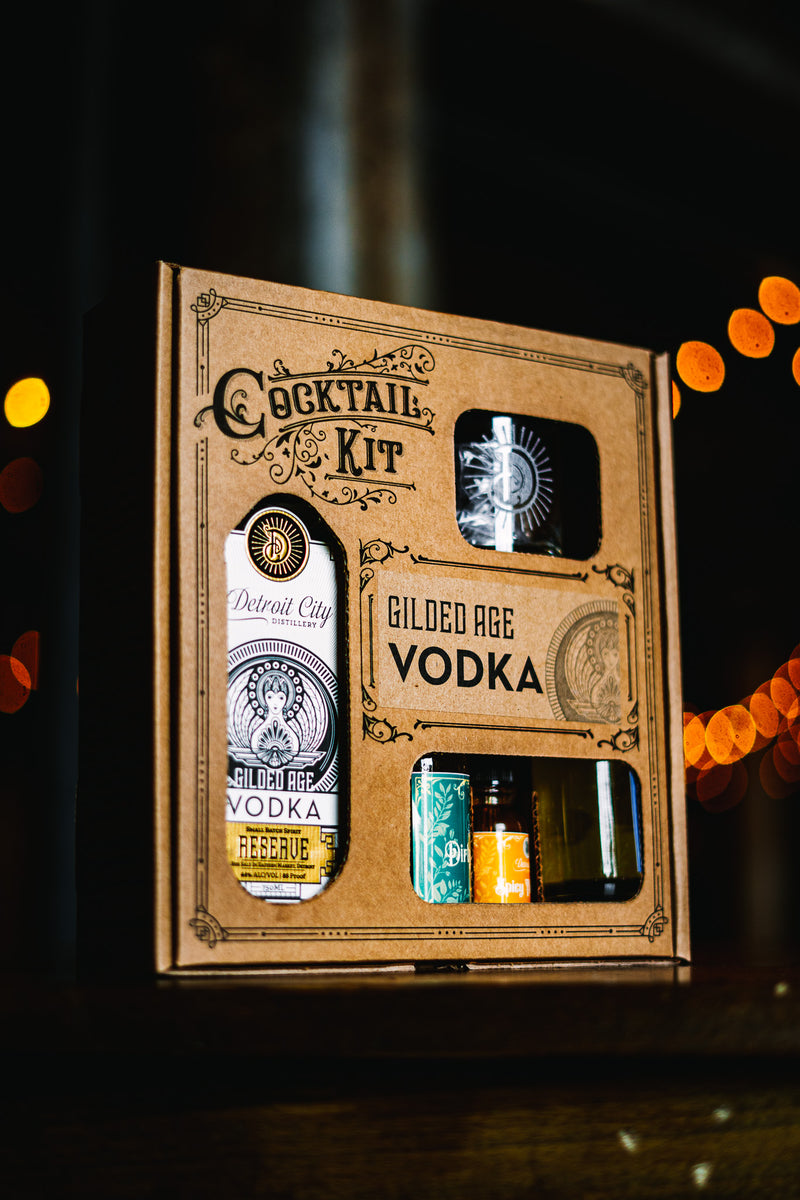 Cocktail Kit - Gilded Age Vodka – Detroit City Distillery