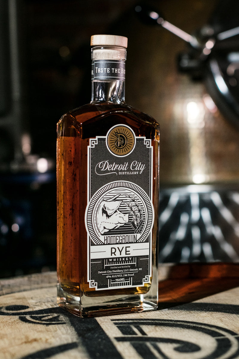 Homegrown Rye – Detroit City Distillery